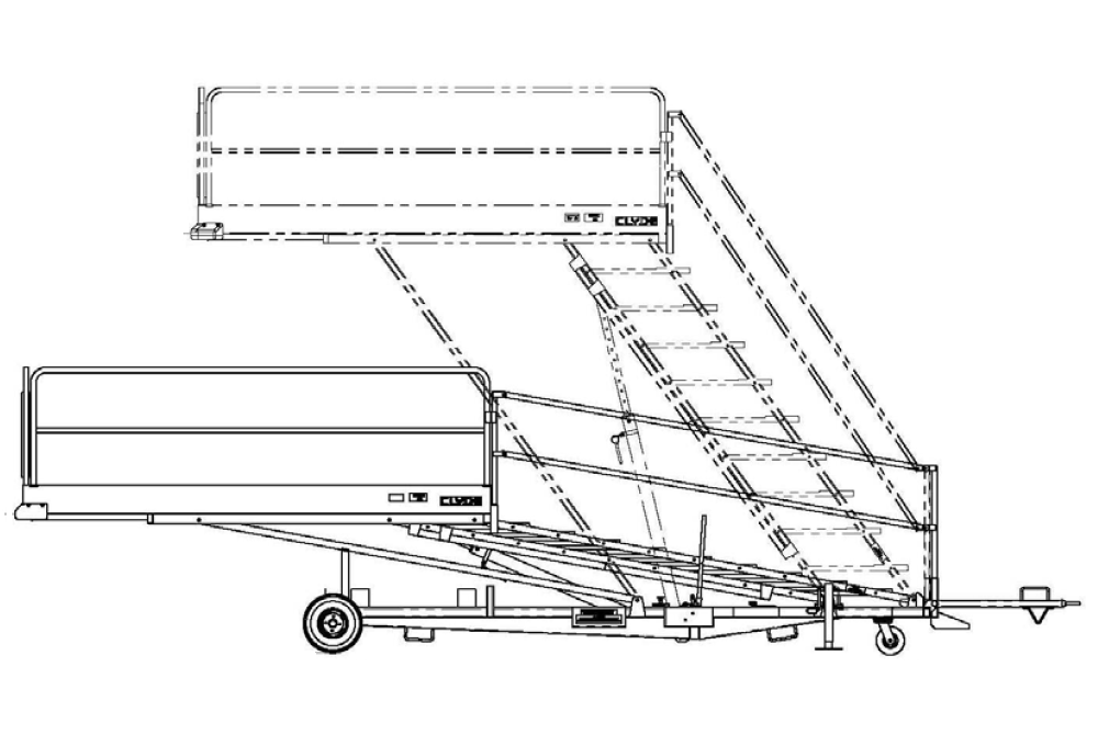 B1 Crew Access Stands | Factory Supply