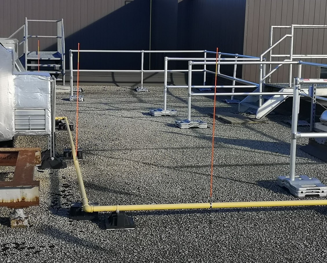 12 foot Kit | Gargoyle Rooftop Guardrail | Factory Supply