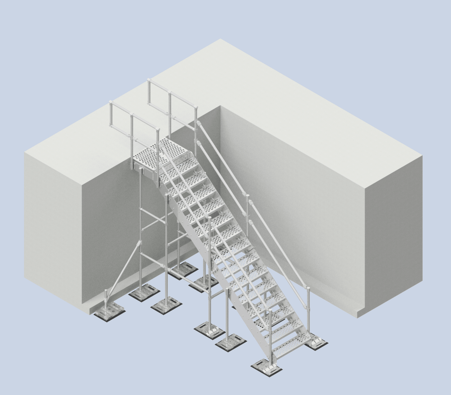 Modular Stairs | RoofStair Series | Factory Supply